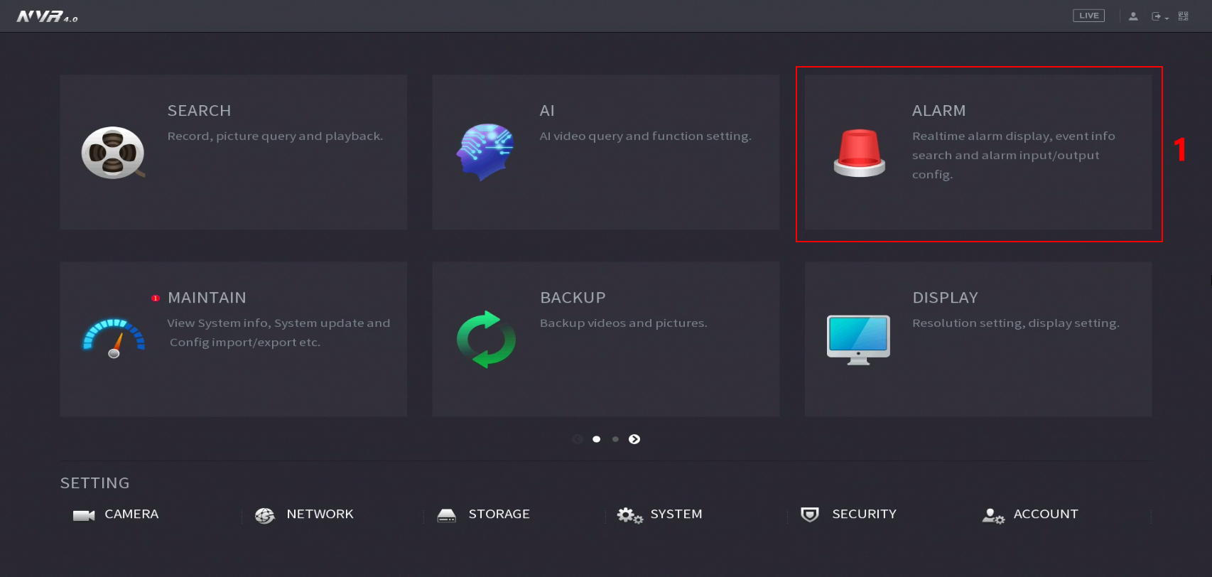 How to set the IVS function from NVR video output (AI by camera ...