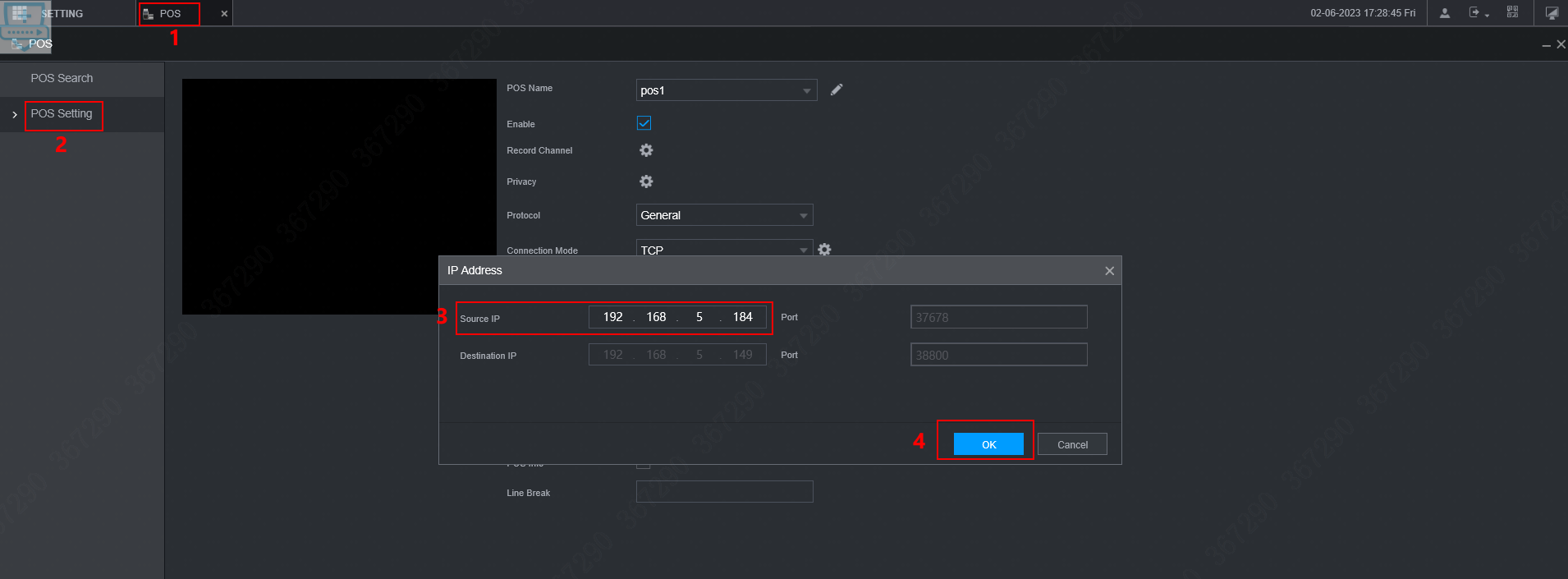 How to test NVR POS function with your PC – Dahua Tech UK & Ireland