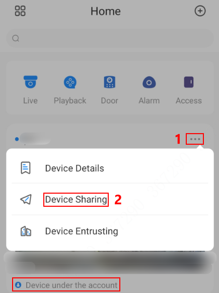 How to share device with others on DMSS – Dahua Tech UK & Ireland