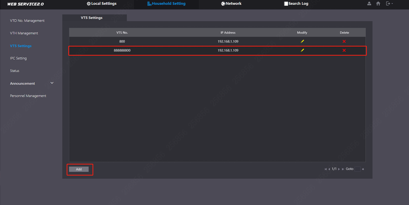 How to configure the SIP system with VTS but no DSS – Dahua Tech UK & Ireland