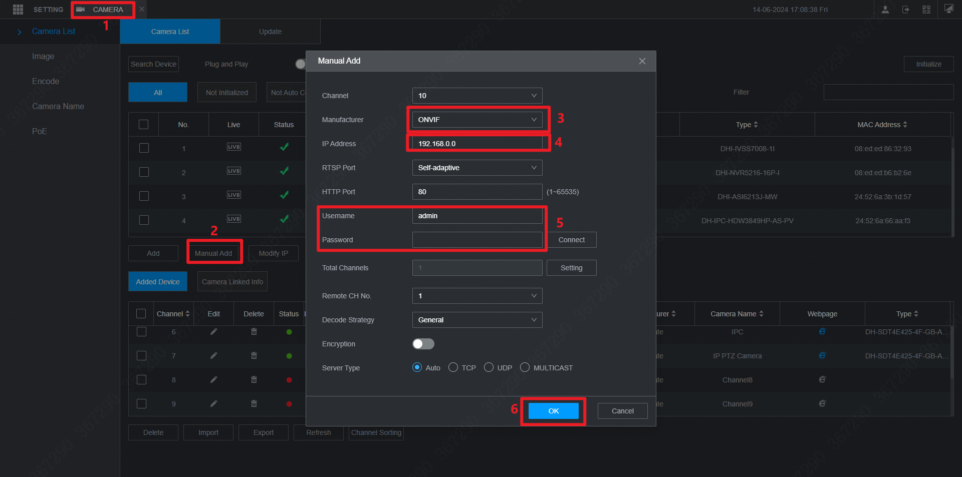 How to add IP Camera via Onvif protocol – Dahua Tech UK & Ireland