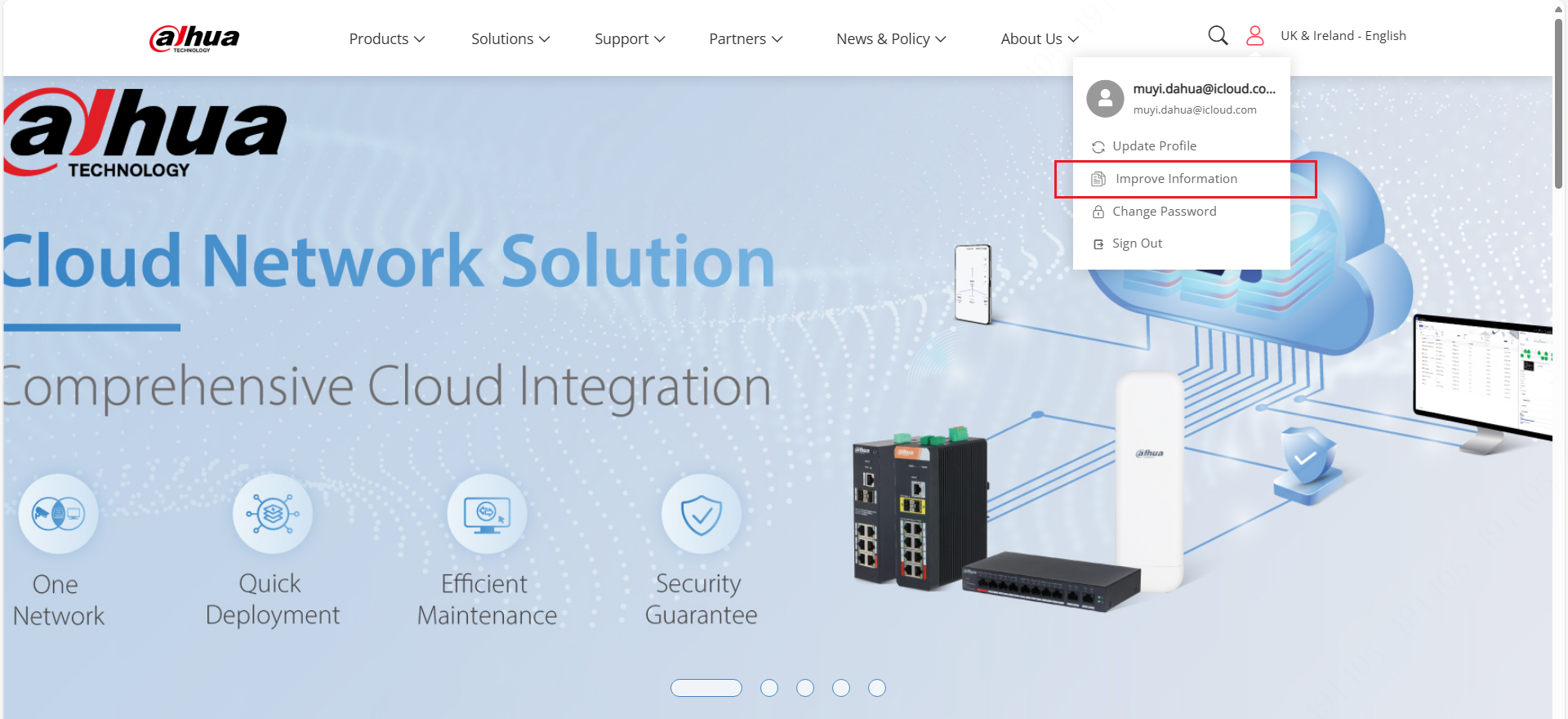 How to register a verified Dahua Account Via Dahua website – Dahua Tech ...