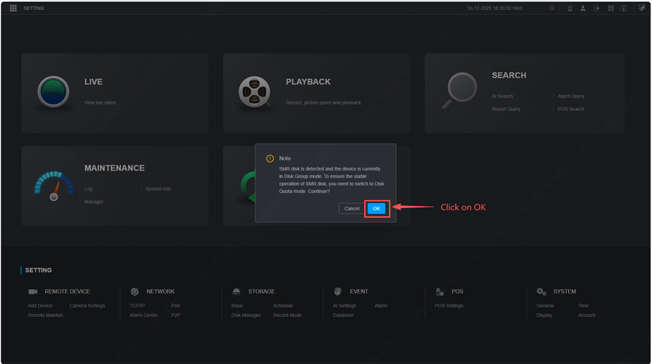 Configuring NVR HDD SMR Drives: Changing Storage Mode to Quota Mode ...