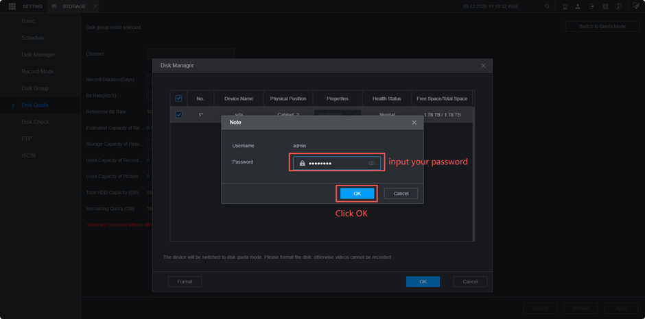 Configuring NVR HDD SMR Drives: Changing Storage Mode to Quota Mode ...
