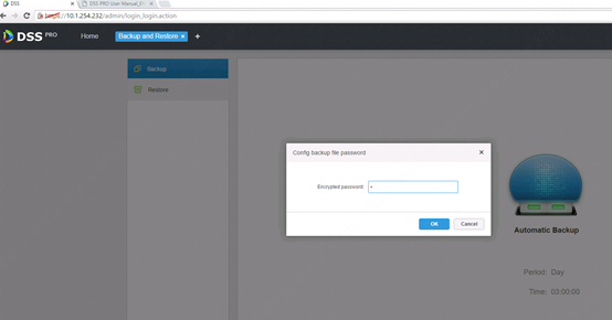 DSS PRO 7 configuration backup – Dahua Tech UK & Ireland